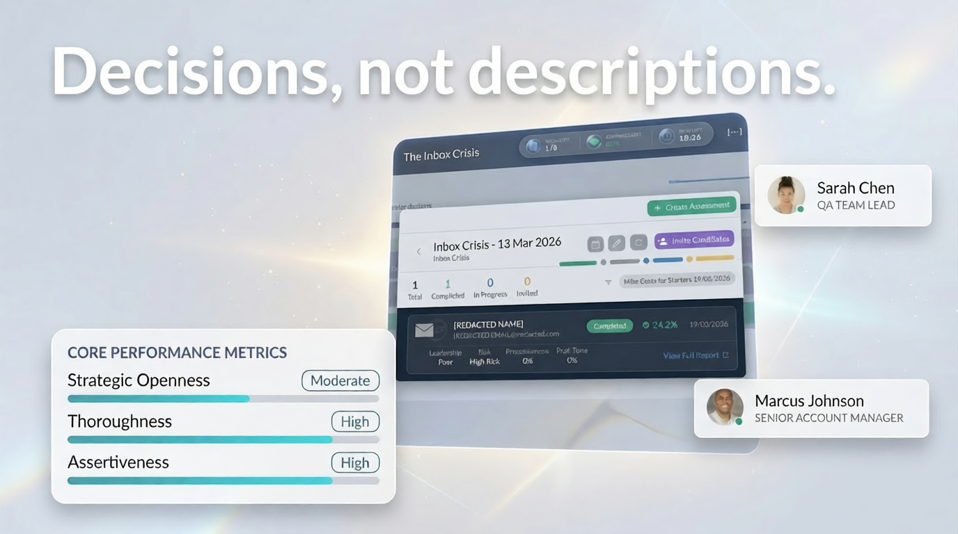 Behavioural Candidate Assessment | Edge Assess - Immersive Edge